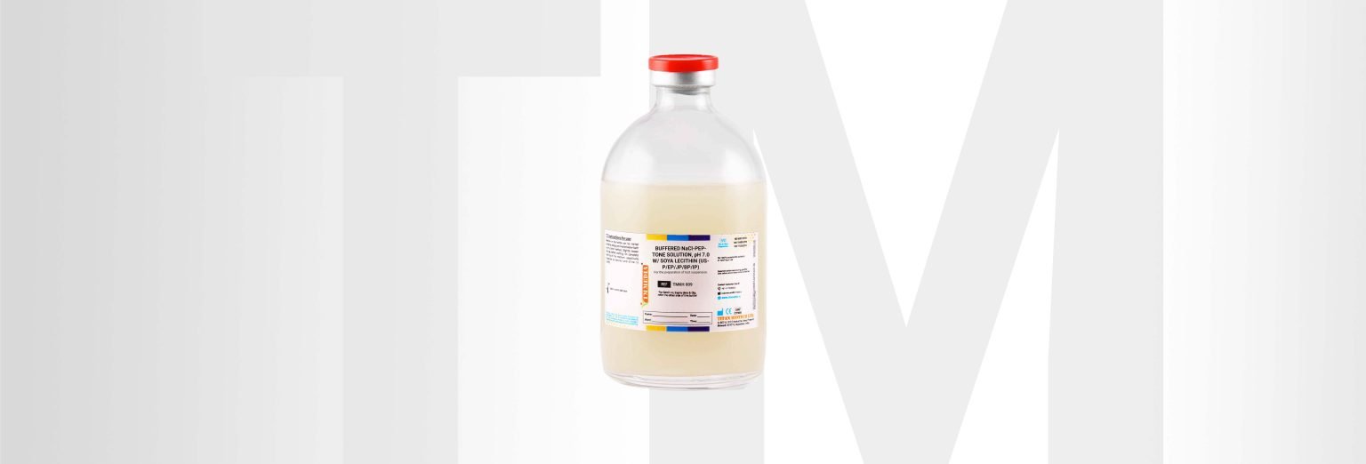 BUFFERED NaCl-PEPTONE SOLUTION, pH 7.0 W/ SOYA LECITHIN (USP/EP/JP/BP ...