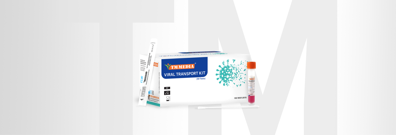 VIRAL TRANSPORT KIT (WITH NASAL AND THROAT SWAB ) – TM Media