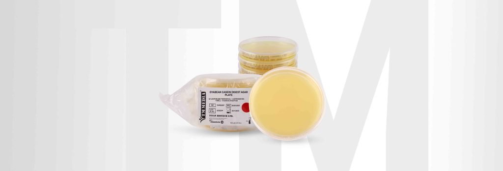 SOYABEAN CASEIN DIGEST AGAR PLATE W/ LECITHIN AND TWEEN 80 W/β ...